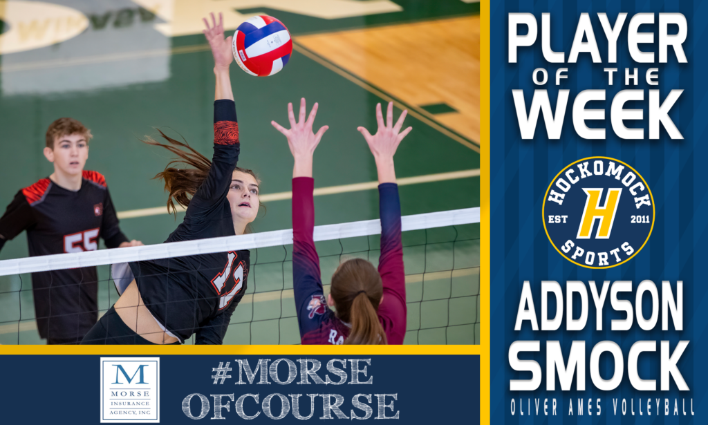 Player of the Week: Addyson Smock, Oliver Ames Volleyball