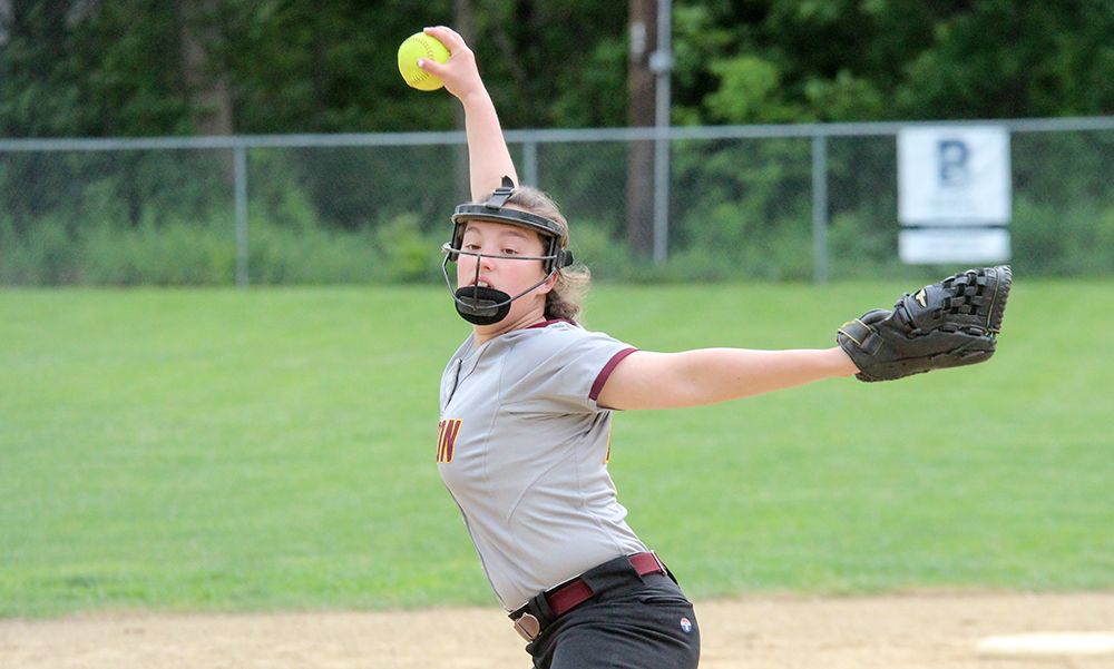 Cook Fires First No-Hitter In Sharon Softball's Shutout Win