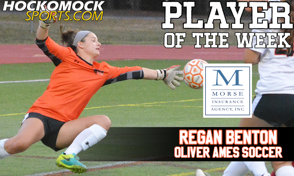 Player of the Week - Regan Benton, Oliver Ames Soccer