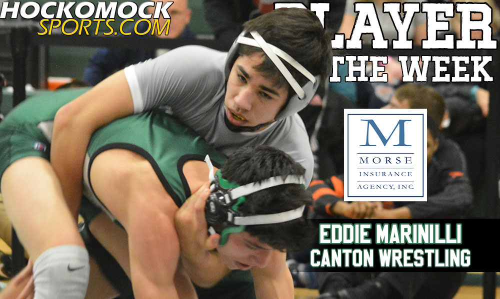 Player of the Week - Eddie Marinilli, Canton Wrestling