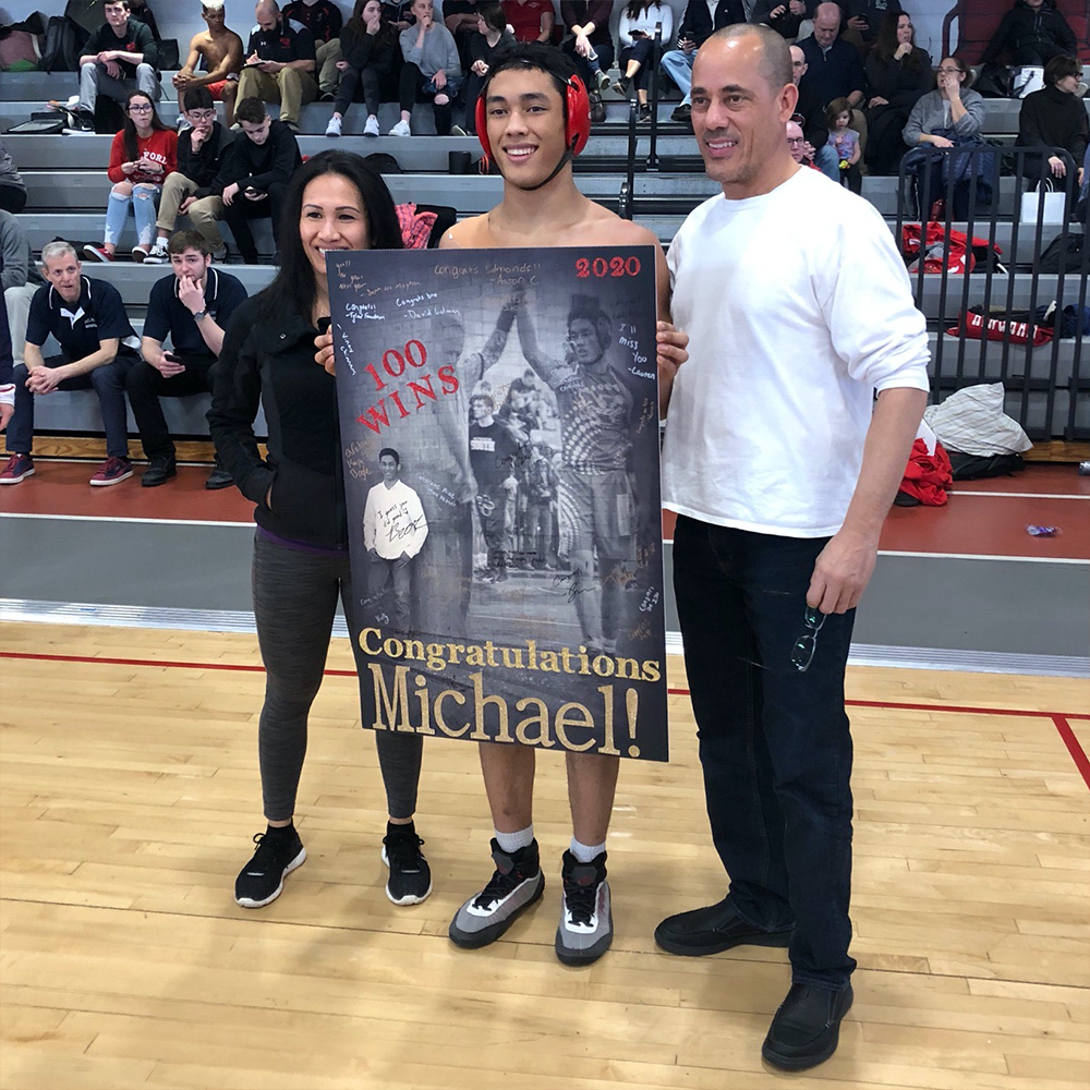 Five Hock Wrestlers Win Individual State Titles