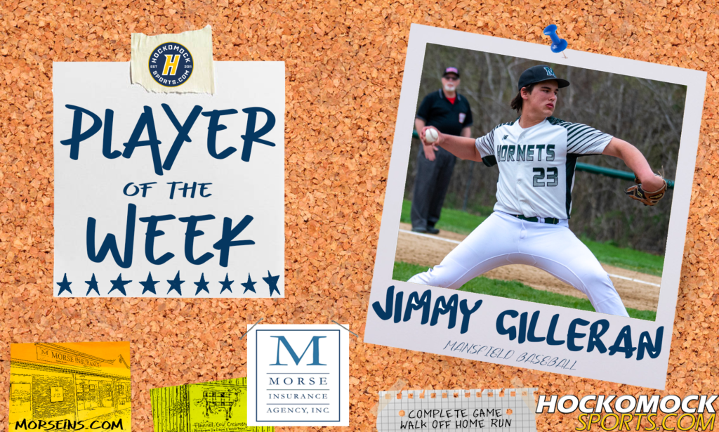 Player of the Week: Jimmy Gilleran, Mansfield Baseball