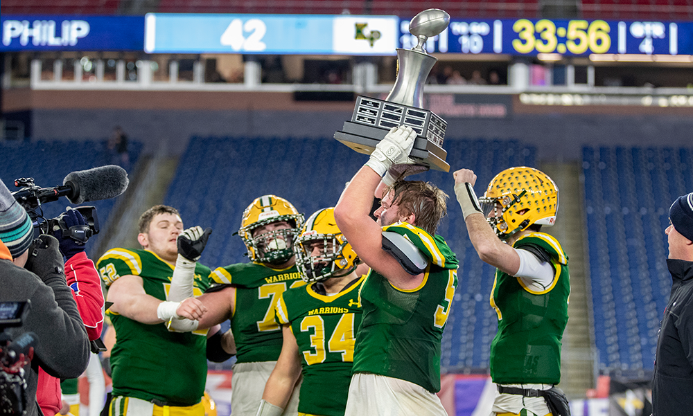 King Philip Football Pulls Away, Wins Third Super Bowl Title