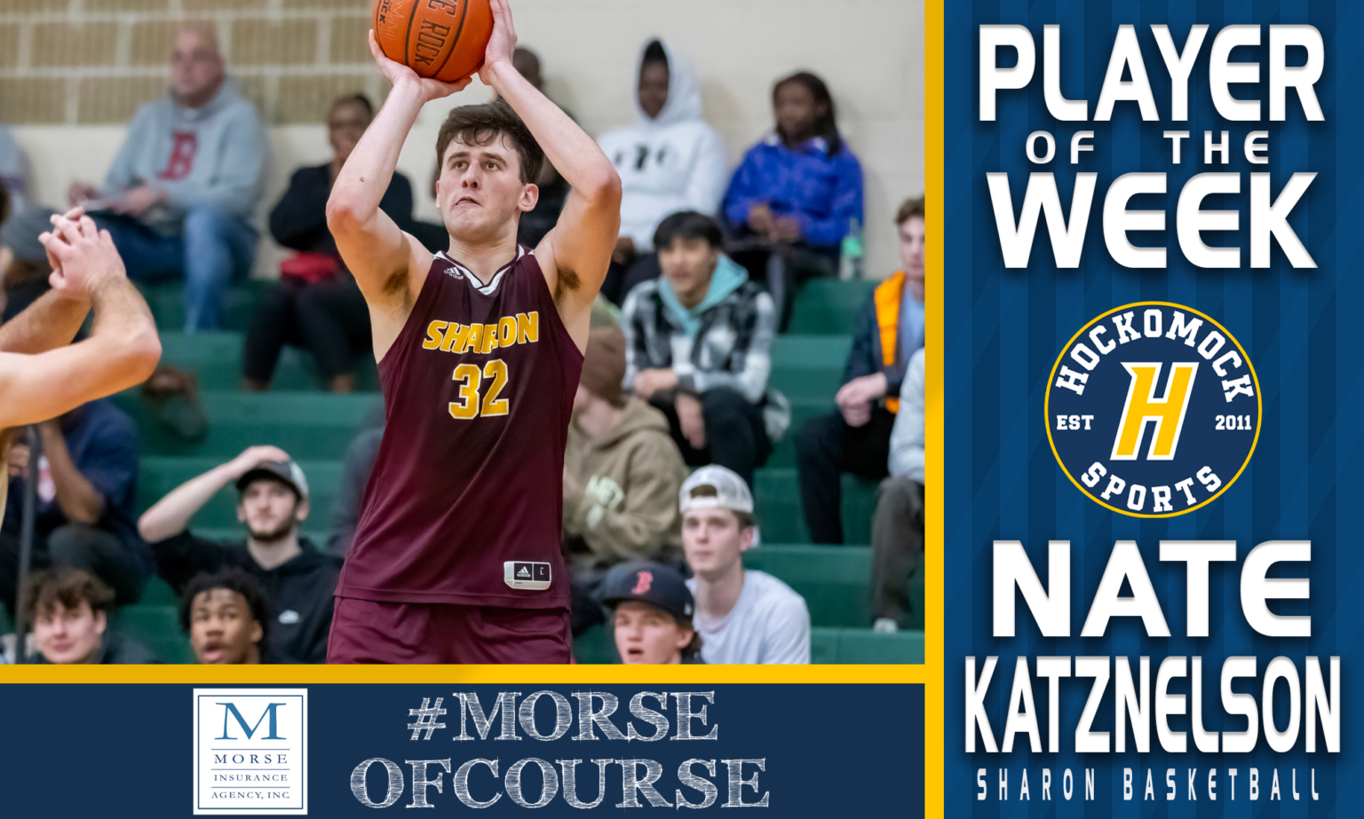 Player of the Week: Nate Katznelson, Sharon Basketball