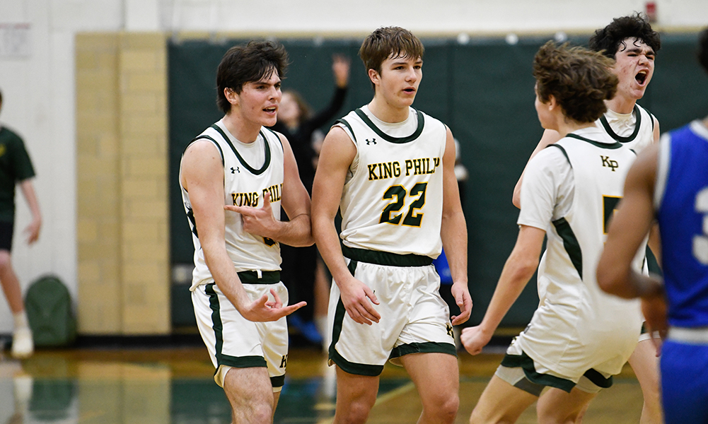 Kilroy Delivers in the Clutch to Keep King Philip Boys Basketball Moving On