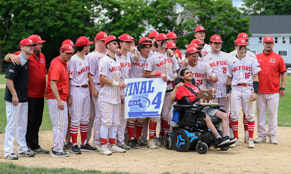 Milford Baseball Grinds Out Win to Reach First Semifinal Since 1998