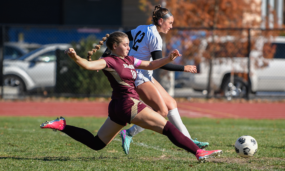 Sharon Girls Soccer Pulls Away in Second Half, Wins Playoff Opener