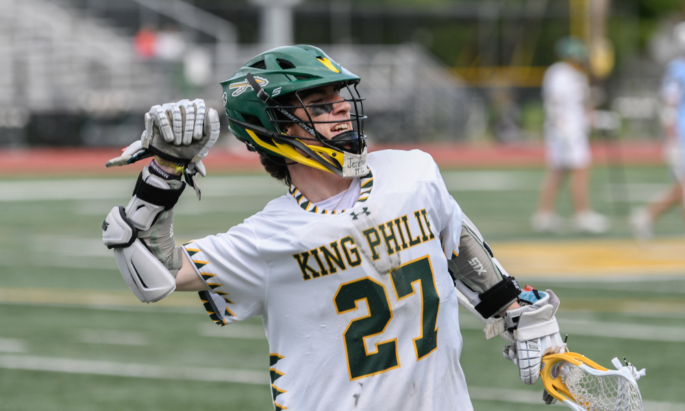 King Philip Boys Lacrosse Ends Franklin Streak, Grabs Share of League Title