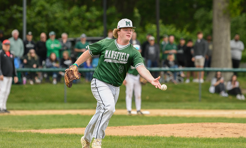 Strong Start Lifts Mansfield Baseball to Win Over Marblehead