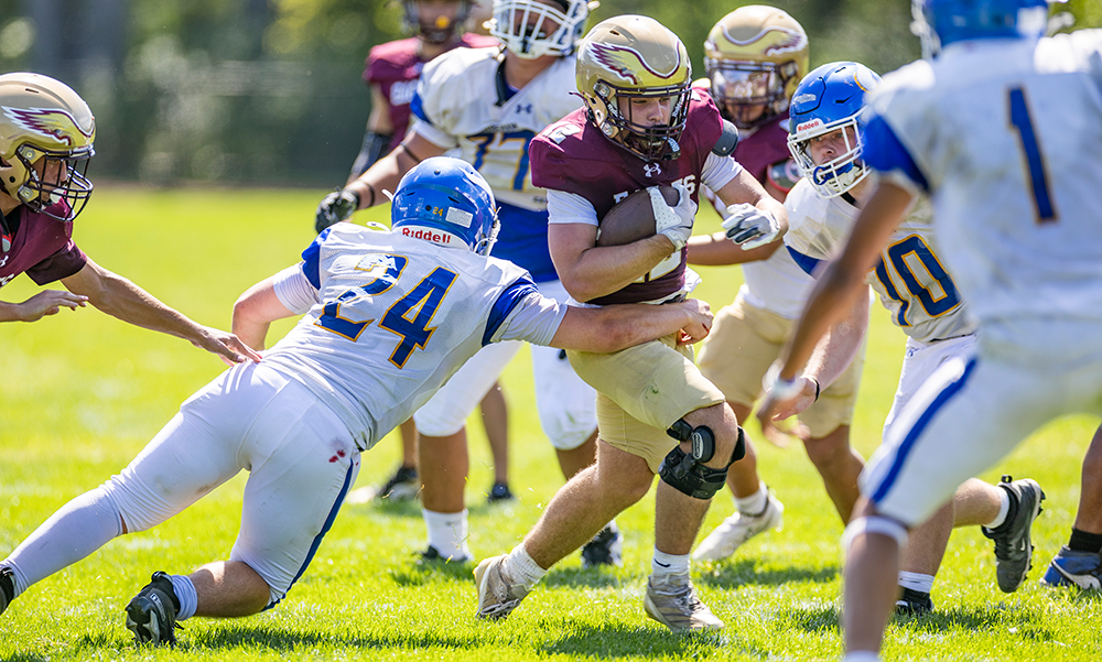 Sharon Football Snaps Skid With Win Over Wareham